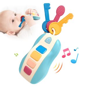 tinabless baby toys 3-6 months infant musical toys for babies 3-6-12 months, baby bunny early educational light up toy, baby learning toy 12-18 months newborn toy baby boys and girls gifts