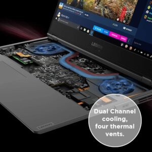 Lenovo Legion Y540 15.6" FHD Gaming Laptop, 9th Gen i7-9750H Hexa-Core, 16GB RAM 1TB SSD+1TB HDD, NVIDIA GeForce GTX 1660Ti 6GB GDDR6, Fingerprint Reader, Windows 10 Home