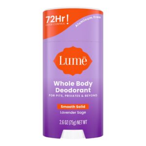 lume smooth solid stick - 2.6 ounce (lavender sage)