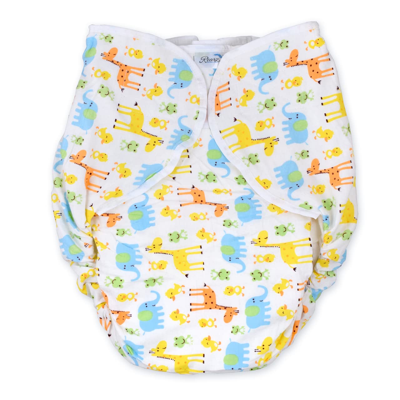 Rearz - Omutsu Adult Bulky Fitted Nighttime Cloth Diaper (Zoo) (Small/Medium)