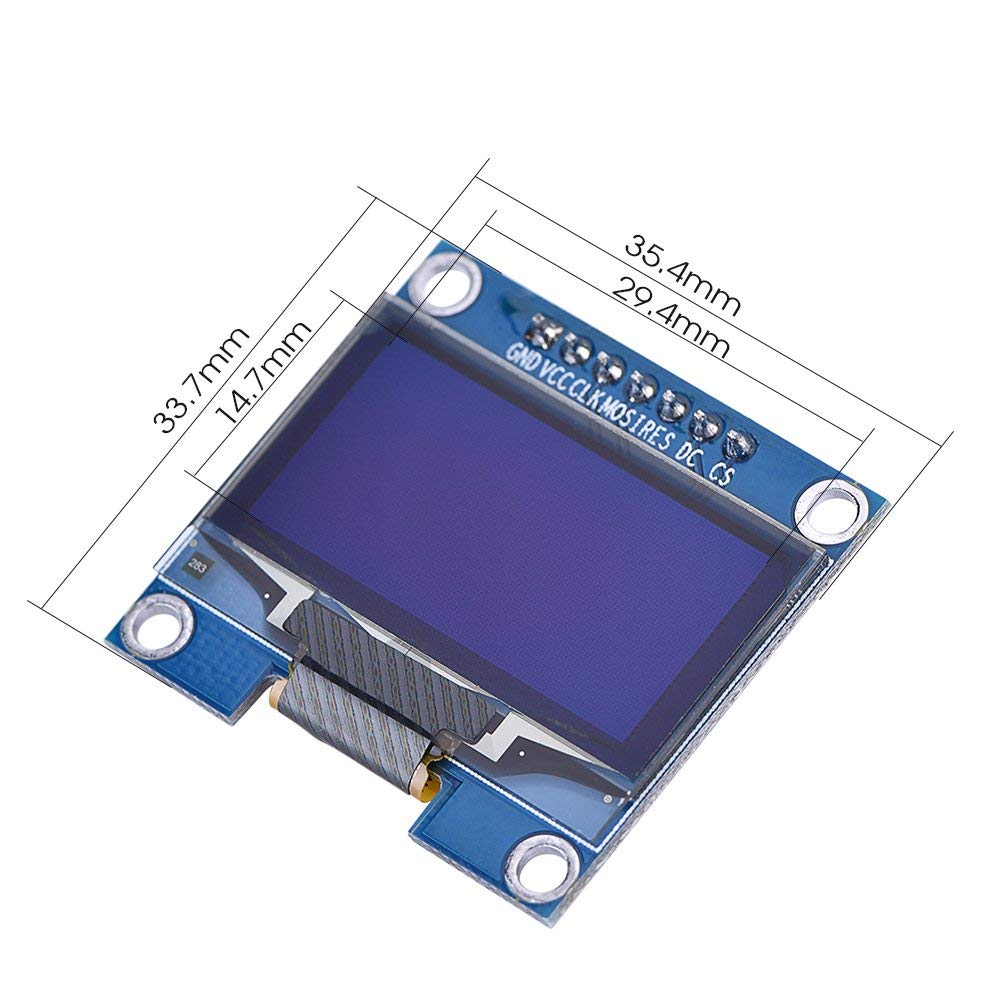 1.3 inch OLED Module 7Pin SPI/I2C White Color 128X64 1.3 inch OLED LCD LED Display Module 1.3" OLED Module