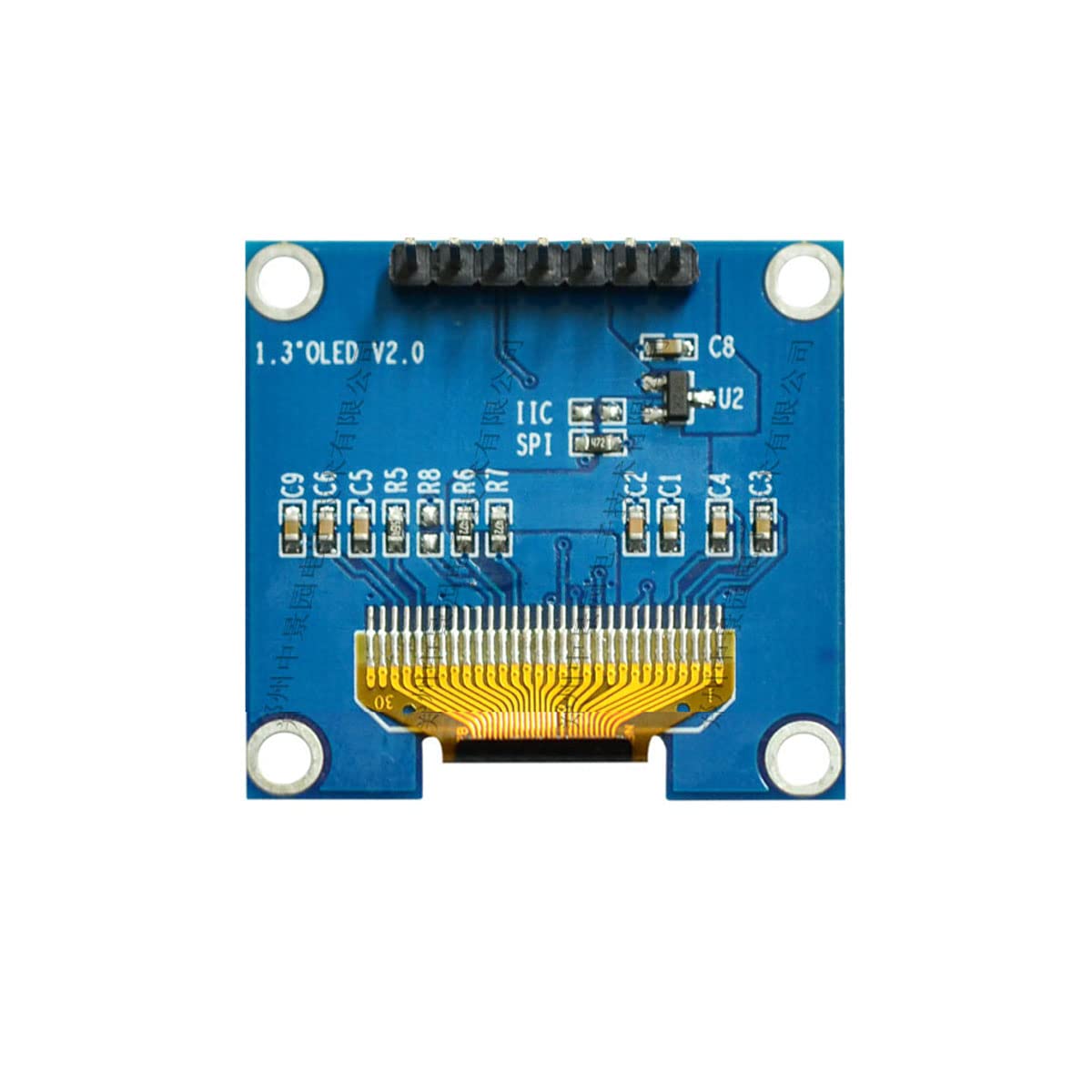 1.3 inch OLED Module 7Pin SPI/I2C White Color 128X64 1.3 inch OLED LCD LED Display Module 1.3" OLED Module