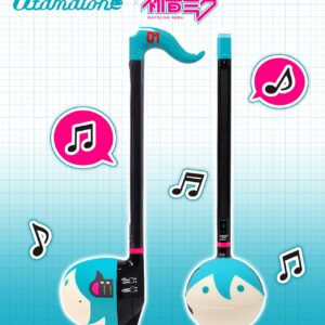 Otamatone Classic Hatsune Miku Vocaloid [Officially Licensed] Japanese Character Electronic Musical Instrument Portable Synthesizer from Japan Maywa Denki for Children Kids and Adults Gift