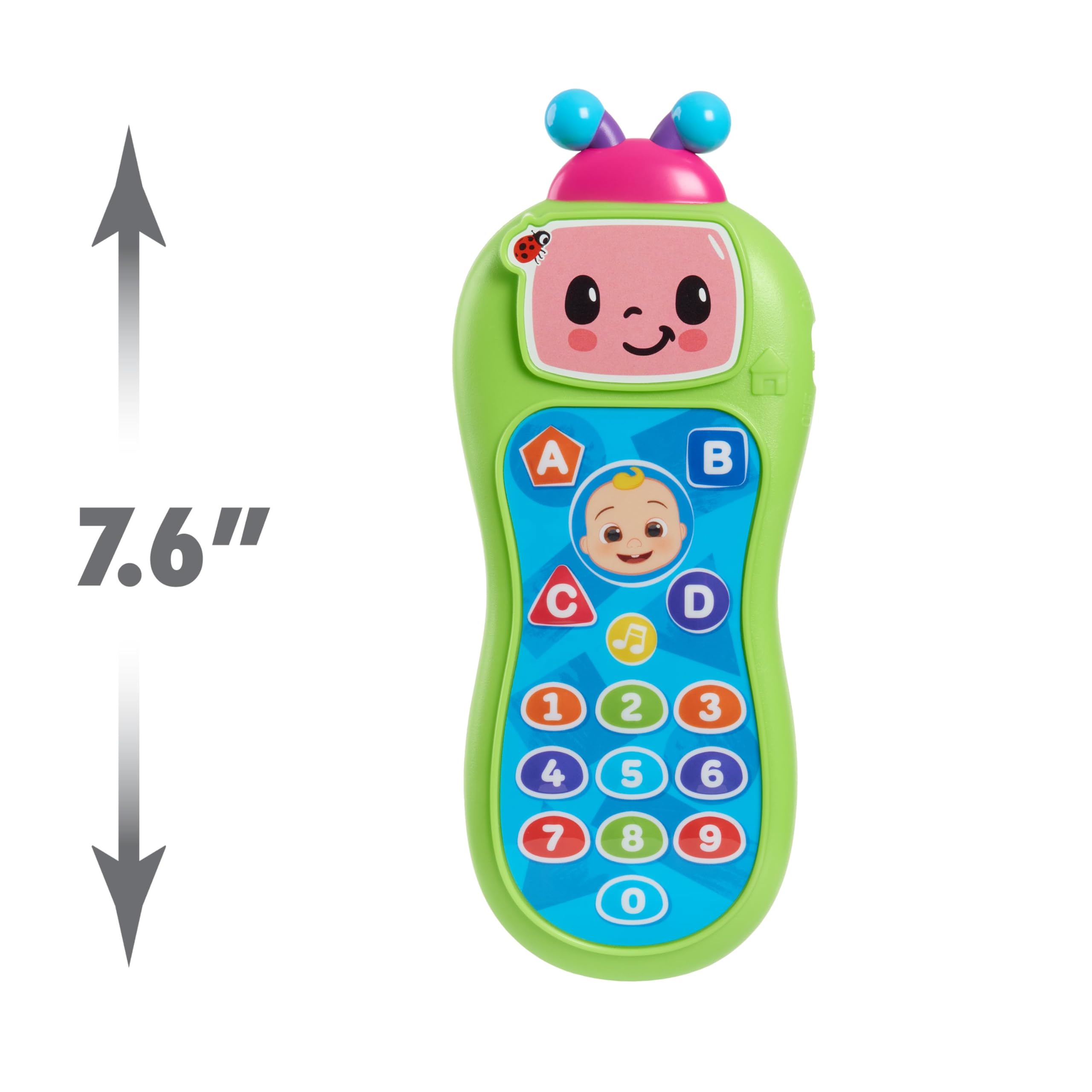 CoComelon Press and Learn Remote with Sounds, 25 Phrases, Learning & Education, Kids Toys for Ages 18 Month by Just Play