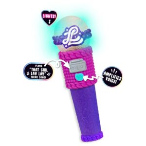 That Girl Lay Lay Musical Toy Microphone with Lights and Sounds, Perform Along with the Theme Song