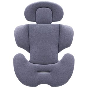 innokids infant to toddler head and body support pillow, newborn car seat insert cushion pad, headrest with adjustable height, perfect for baby carseats, strollers, carriers (gray)