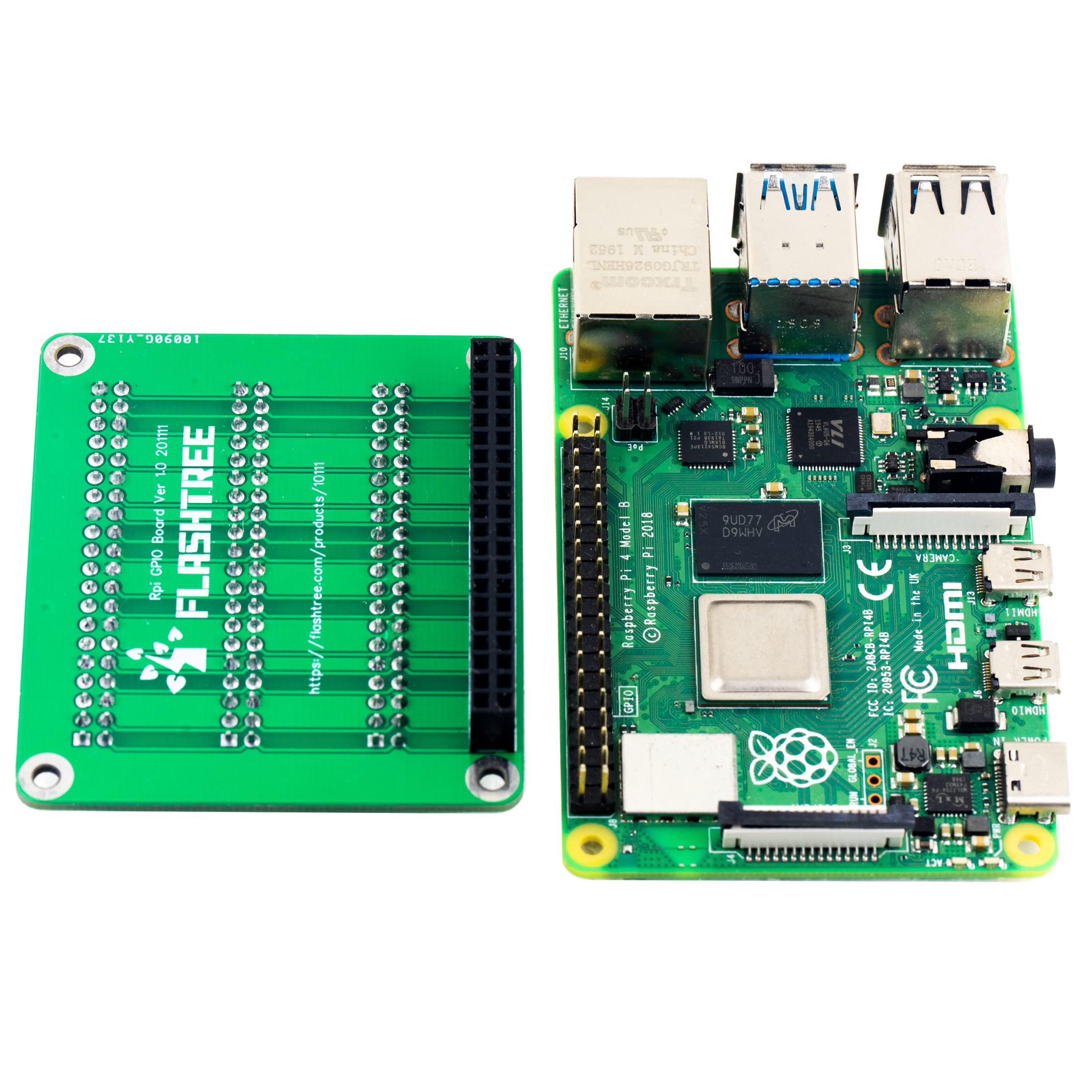 jujinglobal RPi GPIO Extension Module Breakout Board Compatible with Raspberry Pi 3/2 Pi Model B+ Zero