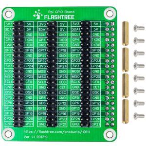 jujinglobal rpi gpio extension module breakout board compatible with raspberry pi 3/2 pi model b+ zero