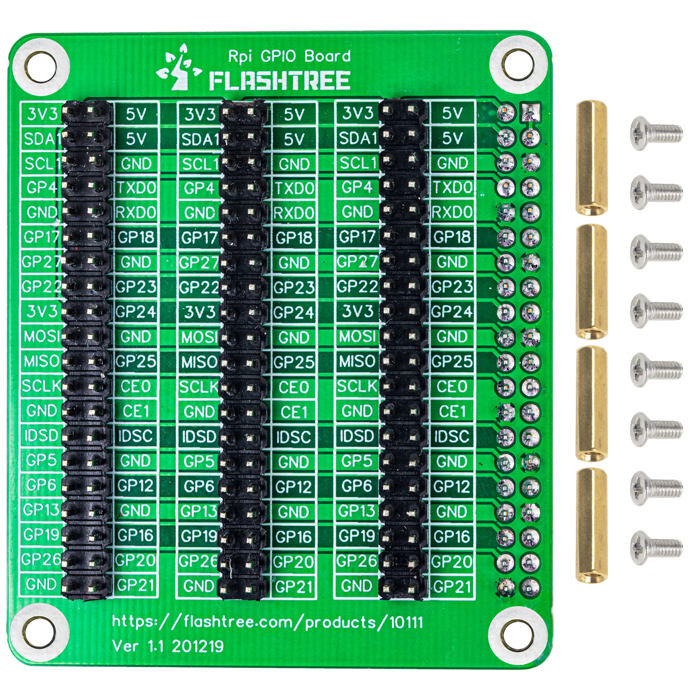 jujinglobal RPi GPIO Extension Module Breakout Board Compatible with Raspberry Pi 3/2 Pi Model B+ Zero