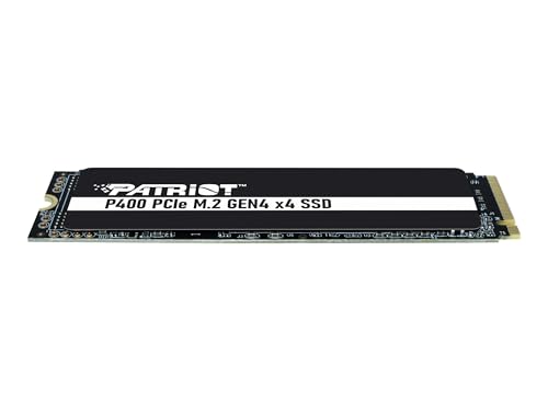 Patriot P400 1TB Internal SSD - NVMe PCIe M.2 Gen4 x 4 - Low-Power Consumption Solid State Drive - P400P1TBM28H