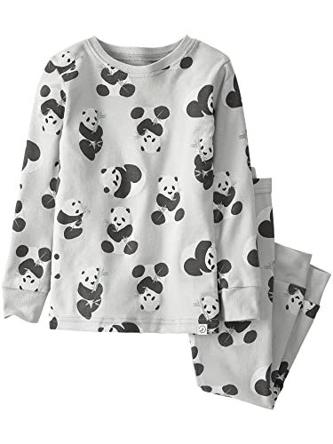 little planet by carter's unisex-baby Baby and Toddler 2-piece Pajamas made with Organic Cotton, Pandas, 18 Months