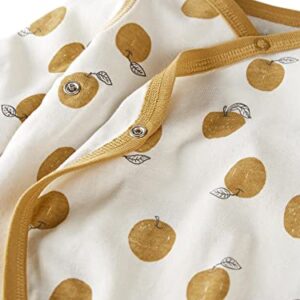 little planet by carter's unisex-baby Organic Cotton Wrap Sleep & Play, Golden Orchard, 9 Months