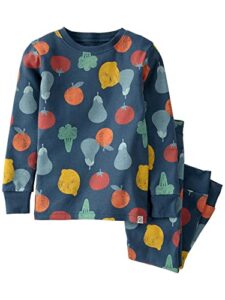 little planet by carter's unisex-baby baby and toddler 2-piece pajamas made with organic cotton, veggies, 24 months