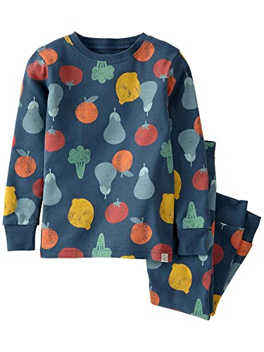 little planet by carter's unisex-baby Baby and Toddler 2-piece Pajamas made with Organic Cotton, Veggies, 24 Months