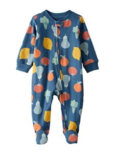 little planet by carter's unisex-baby sleep and play made with organic cotton, veggies, 3 months