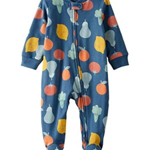 little planet by carter's unisex-baby Sleep and Play made with Organic Cotton, Veggies, 3 Months