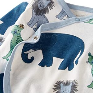 little planet by carter's unisex-baby Organic Cotton Wrap Sleep & Play, Safari, 3 Months