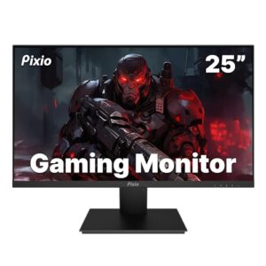 pixio px259 prime s 25" 360hz (144hz supported) fhd 1080p 1ms gtg fast nano ips esports gaming monitor with adaptive sync