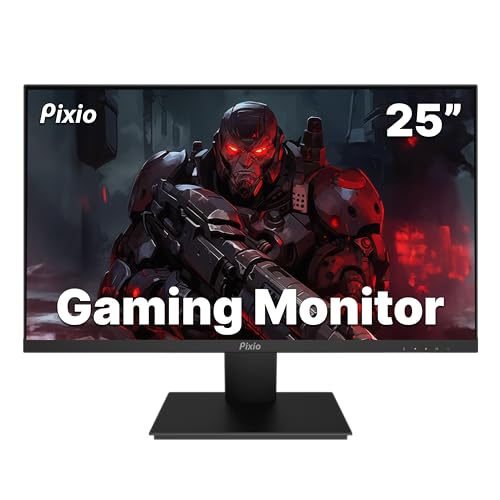 Pixio PX259 Prime S 25" 360Hz (144Hz Supported) FHD 1080p 1ms GTG Fast Nano IPS Esports Gaming Monitor with Adaptive Sync