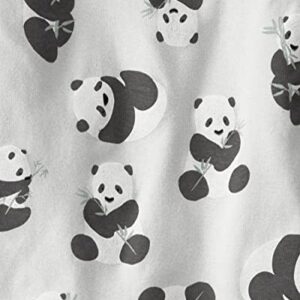 little planet by carter's unisex-baby Baby and Toddler 2-piece Pajamas made with Organic Cotton, Pandas, 18 Months