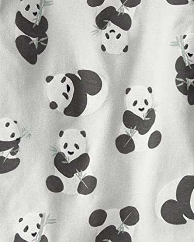 little planet by carter's unisex-baby Baby and Toddler 2-piece Pajamas made with Organic Cotton, Pandas, 18 Months