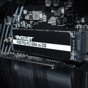 Patriot P400 1TB Internal SSD - NVMe PCIe M.2 Gen4 x 4 - Low-Power Consumption Solid State Drive - P400P1TBM28H