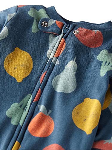 little planet by carter's unisex-baby Sleep and Play made with Organic Cotton, Veggies, 3 Months