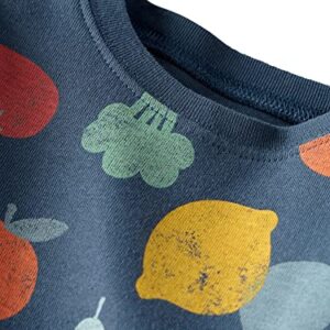 little planet by carter's unisex-baby Baby and Toddler 2-piece Pajamas made with Organic Cotton, Veggies, 24 Months