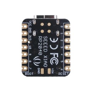 Seeed Studio XIAO RP2040 Microcontroller, with Dual-Core ARM Cortex M0+ Processor, Supports Arduino, MicroPython and CircuitPython with Rich Interfaces.