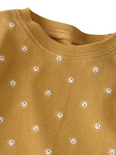 Little Planet Baby and Toddler 2-Piece Pajamas Made with Organic Cotton, Golden Orchard, 18 Months