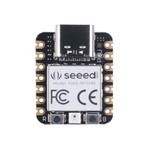 Seeed Studio XIAO RP2040 Microcontroller, with Dual-Core ARM Cortex M0+ Processor, Supports Arduino, MicroPython and CircuitPython with Rich Interfaces.