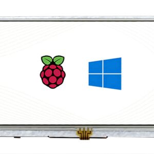 waveshare 5" 800×480 Resistive Touch Screen LCD TFT Monitor for Raspberry Pi 4B/3B+/3B/2B/A+/Zero/Zero W/WH, PC Windows 10/8.1/8/7, Driver Free