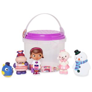 disney store official bath set (doc mcstuffins) - kids bath accessories with beloved disney characters - colorful and fun bath time essentials for kids - suitable for all ages