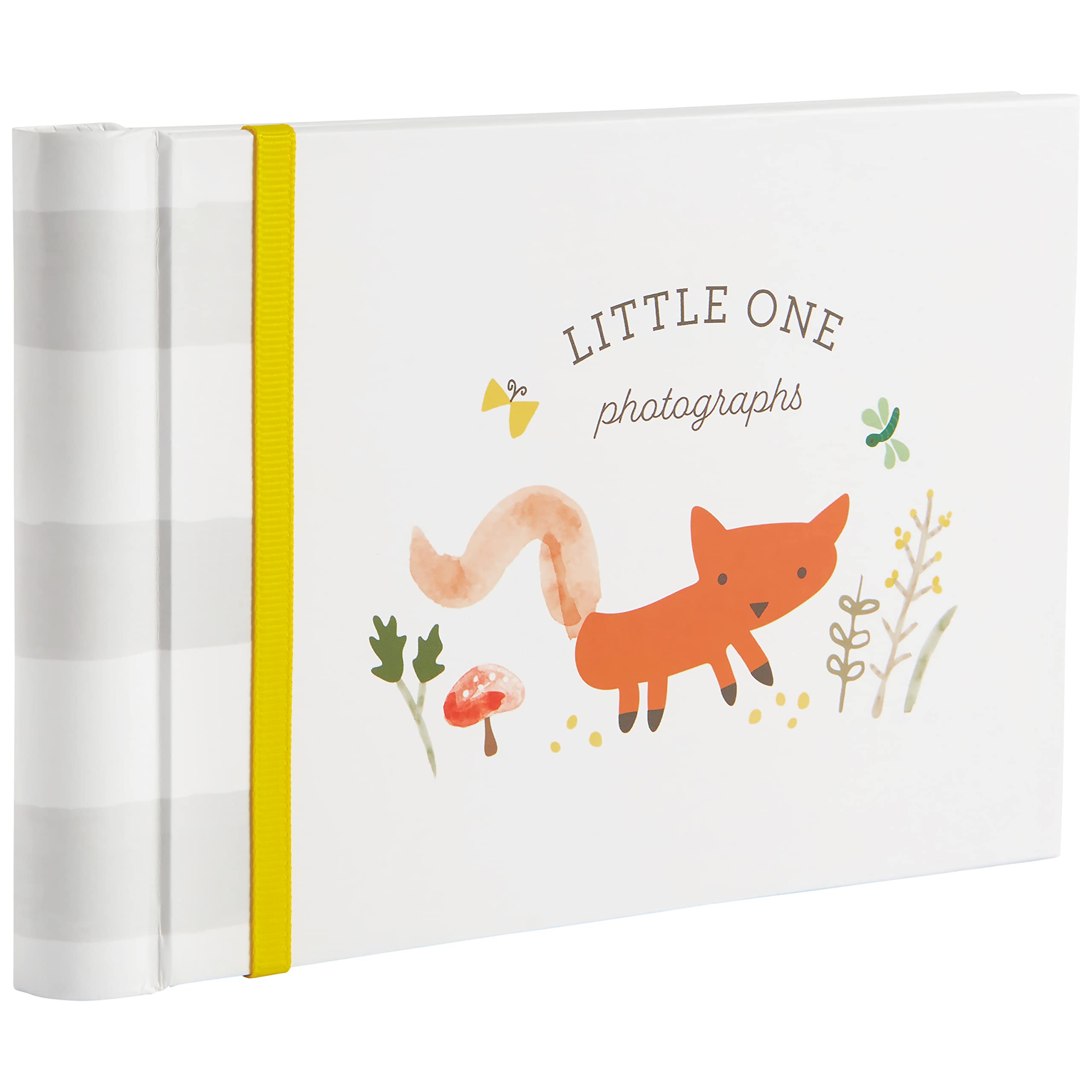 C.R. Gibson BP73-24546 Little One Woodland Small Gender Neutral Baby Brag Book Photo Album, 7.25" W x 4.5" L with 20 Pages, Multicolor