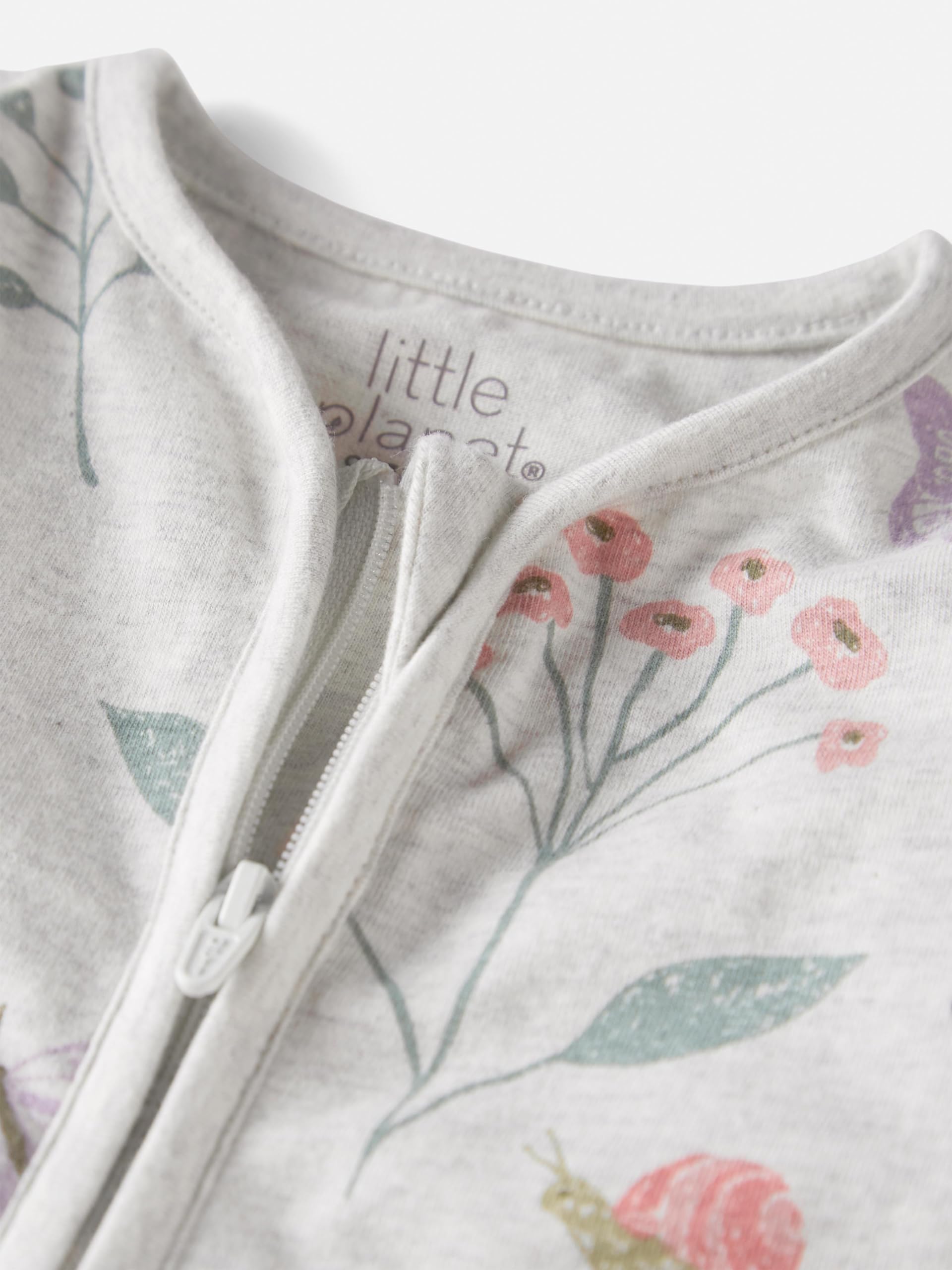 little planet by carter's unisex-baby Sleep and Play made with Organic Cotton, Endangered Species, 9 Months