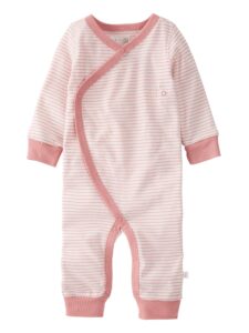 little planet by carter's unisex-baby organic cotton wrap sleep & play, desert blush stripes, 3 months