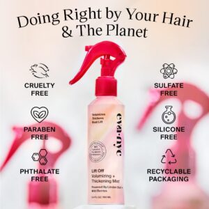 "EVANYC Lift Off Volumizing + Thickening Hair Mist, 5.4 Fl Oz -Styling Sprays for Fine , Long-Lasting Volume, Vegan, GMO, Sulfate,Paraben, Cruelty-Free"