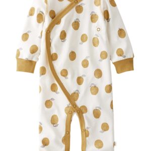 little planet by carter's unisex-baby Organic Cotton Wrap Sleep & Play, Golden Orchard, 3 Months