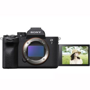 Sony a7 IV Full Frame Mirrorless 33MP Alpha Interchangeable Lens Camera | Official Sony USA Partner Model | Body ILCE-7M4/B Bundle with Deco Gear Case + Tripod + Extra Battery, Dual Charger, Software