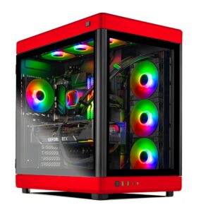 skytech gaming skytech shadow 3.0 gaming pc desktop – intel core i5 10400f 2.9 ghz, rx 6600, 500gb ssd, 16g ddr4 3200, 600w gold psu, ac wi-fi, windows 11 home 64-bit