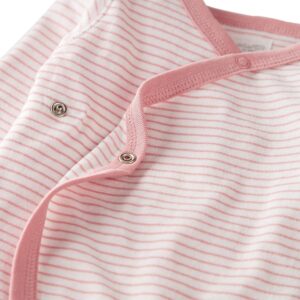 little planet by carter's unisex-baby Organic Cotton Wrap Sleep & Play, Desert Blush Stripes, 3 Months