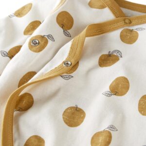 little planet by carter's unisex-baby Organic Cotton Wrap Sleep & Play, Golden Orchard, 3 Months