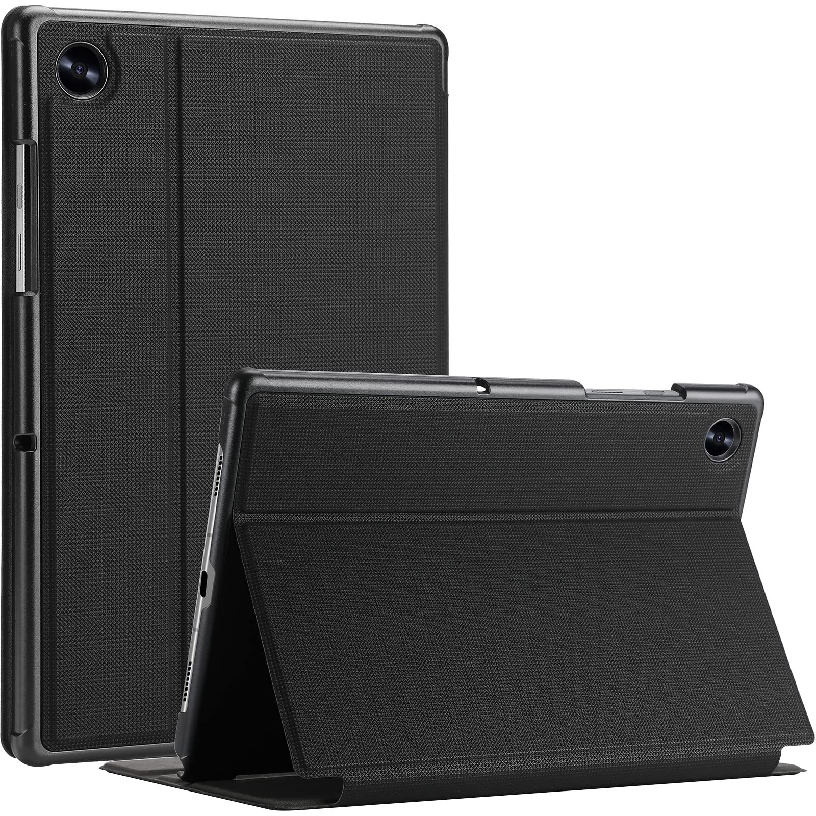 ProCase Case for Galaxy Tab A8 10.5 2022 Release SM-X200 X205 X207, Slim Stand Protective Case Smart Folio Cover for Galaxy Tab A8 10.5 Inch 2022 Model -Black