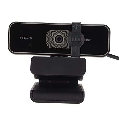 Shanrya PC Camera, Webcam Rotatable Flexible for Vista for Win7 for Win10