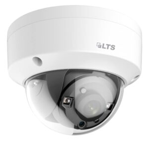 lt security lts cmhd7382-28f hd tvi 8.29mp 2.8mm 98ft ir 4-in-1 ahd/cvi/cvbs vandal dome camera ltcmhd7382-28f