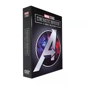 cinematic universe dvd collection for mar-vel (24 movies 13 discs)