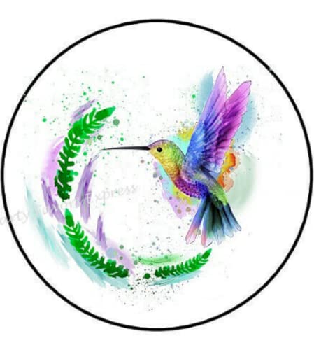 30 Pcs 1.5" Inch Hummingbird Watercolor Stickers - Hummingbird Stickers - Animal Stickers for Envelope Seals Labels - D #AA61RK