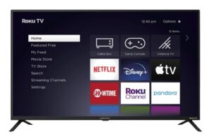 element 40" 1080p full hd led roku tv works with google assistant and amazon alexa - e2aa40r