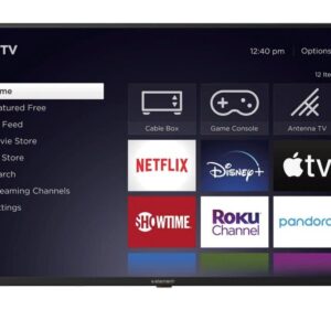 Element 40" 1080p Full HD LED Roku TV Works with Google Assistant and Amazon Alexa - E2AA40R