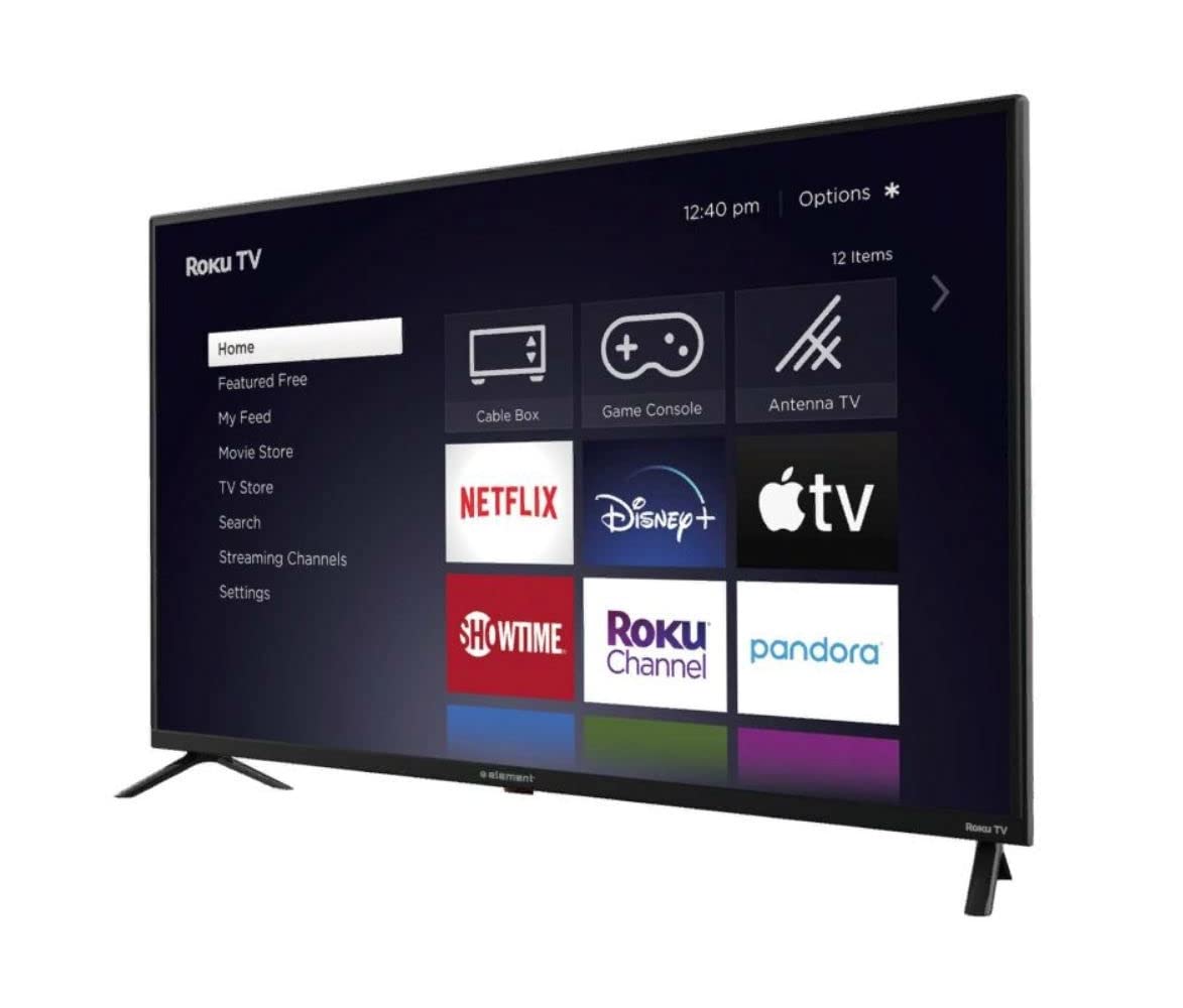 Element 40" 1080p Full HD LED Roku TV Works with Google Assistant and Amazon Alexa - E2AA40R